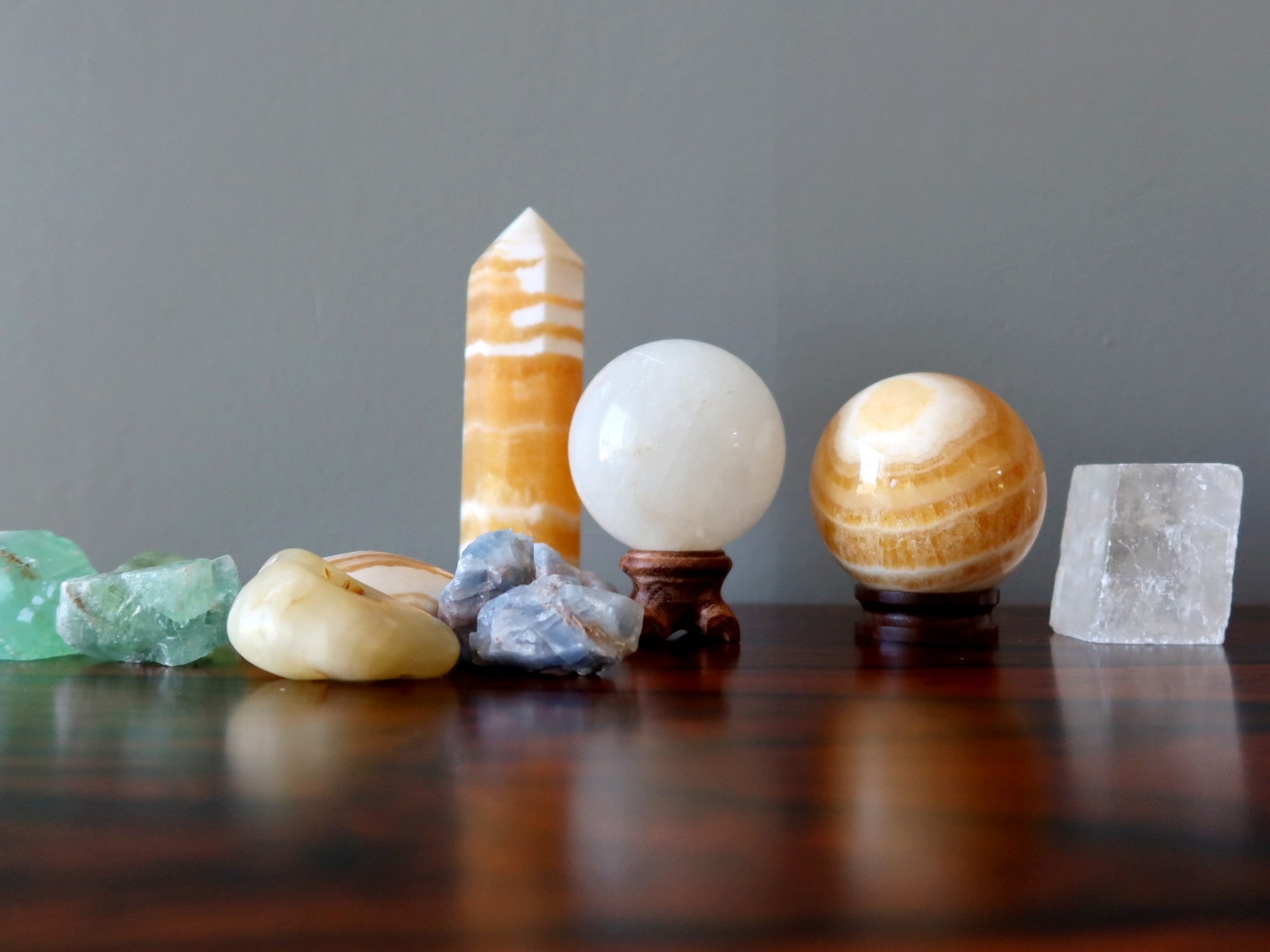 Shop Your Calcite Jewelry Showcase I Satin Crystals