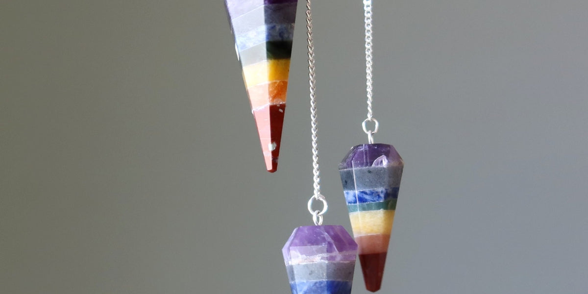 Shop Chakra Pendulums Showcase | Satin Crystals
