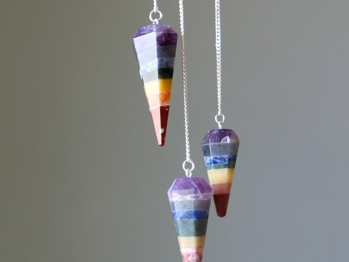 Shop Chakra Pendulums Showcase | Satin Crystals