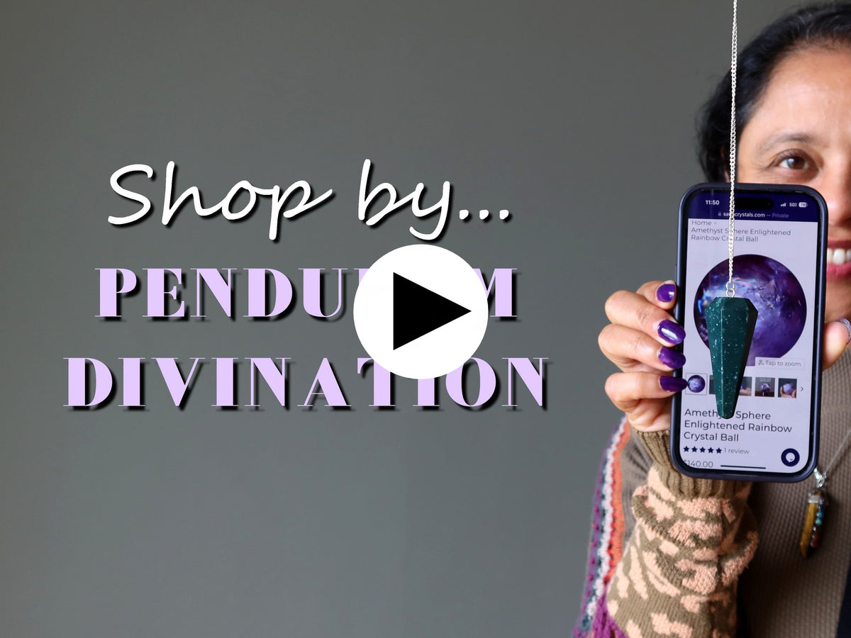 How to Crystal Shop with Pendulum Divination | Satin Crystals