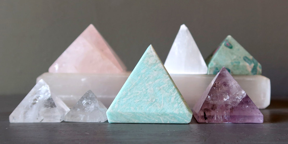 10 Crystal Pyramids for Spirituality & Meditation | Satin Crystals