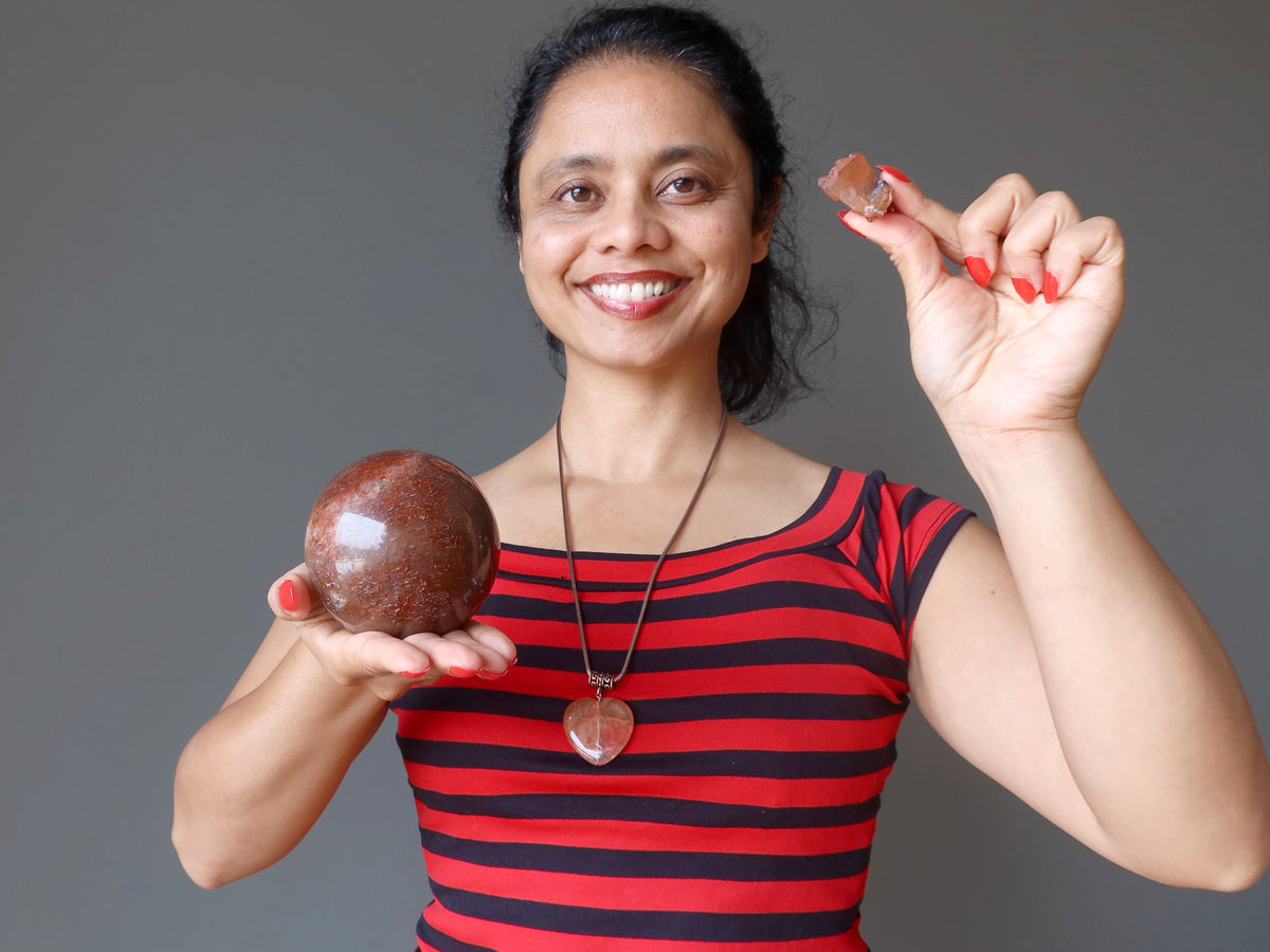 How to Use Red Quartz for Crystal Healing - 3 Useful Rituals — Satin ...