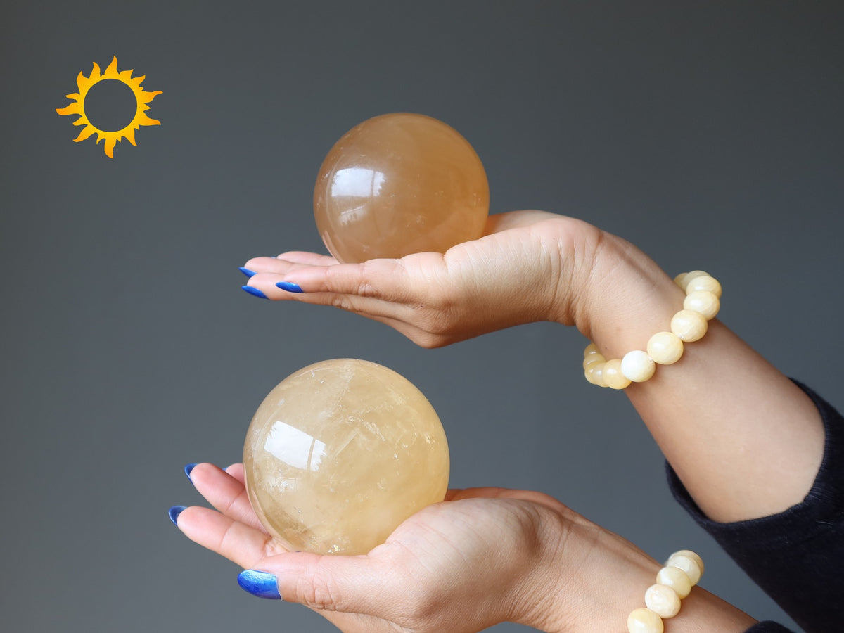 Shop Top 9 Crystal Spheres for Sun Energy I Satin Crystals
