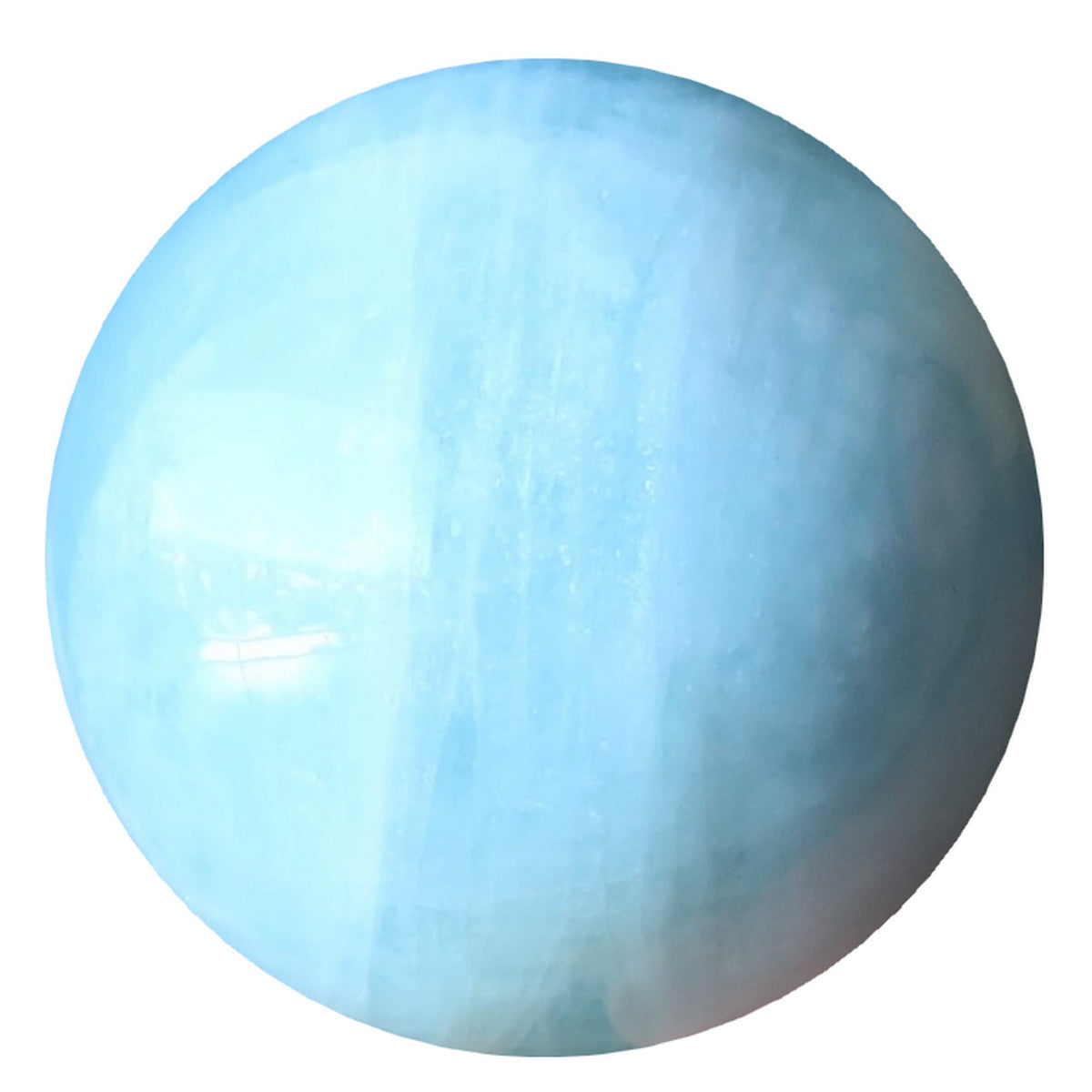 Aquamarine Sphere Blue Bliss Crystal Ball — Satin Crystals