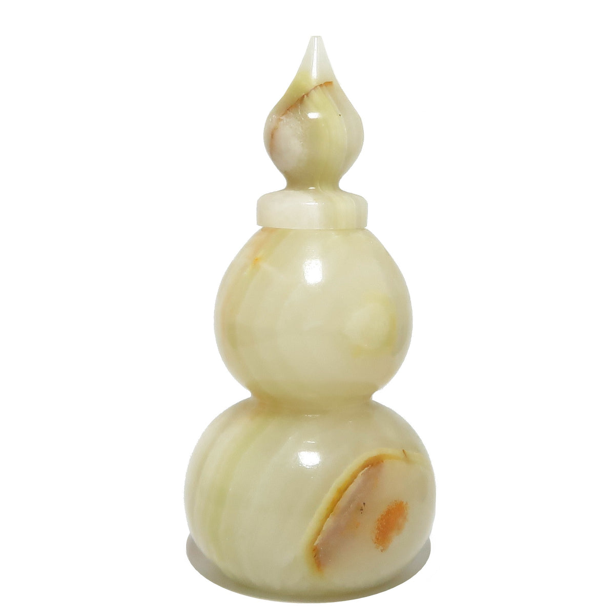 Calcite Gourd Feng Shui Vase Hu Lu Luck — Satin Crystals