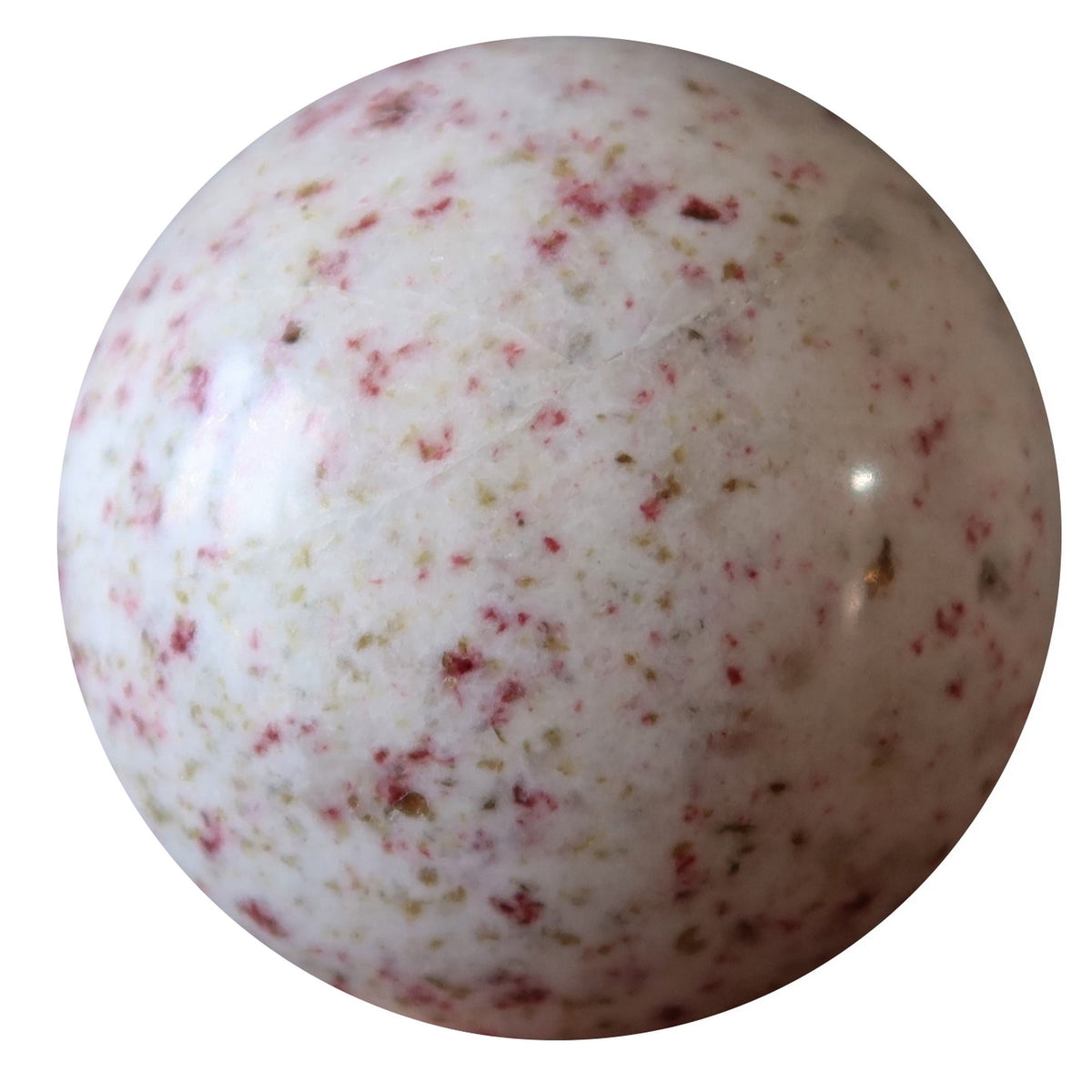 Cinnabrite Sphere Bright Personality Crystal Ball — Satin Crystals