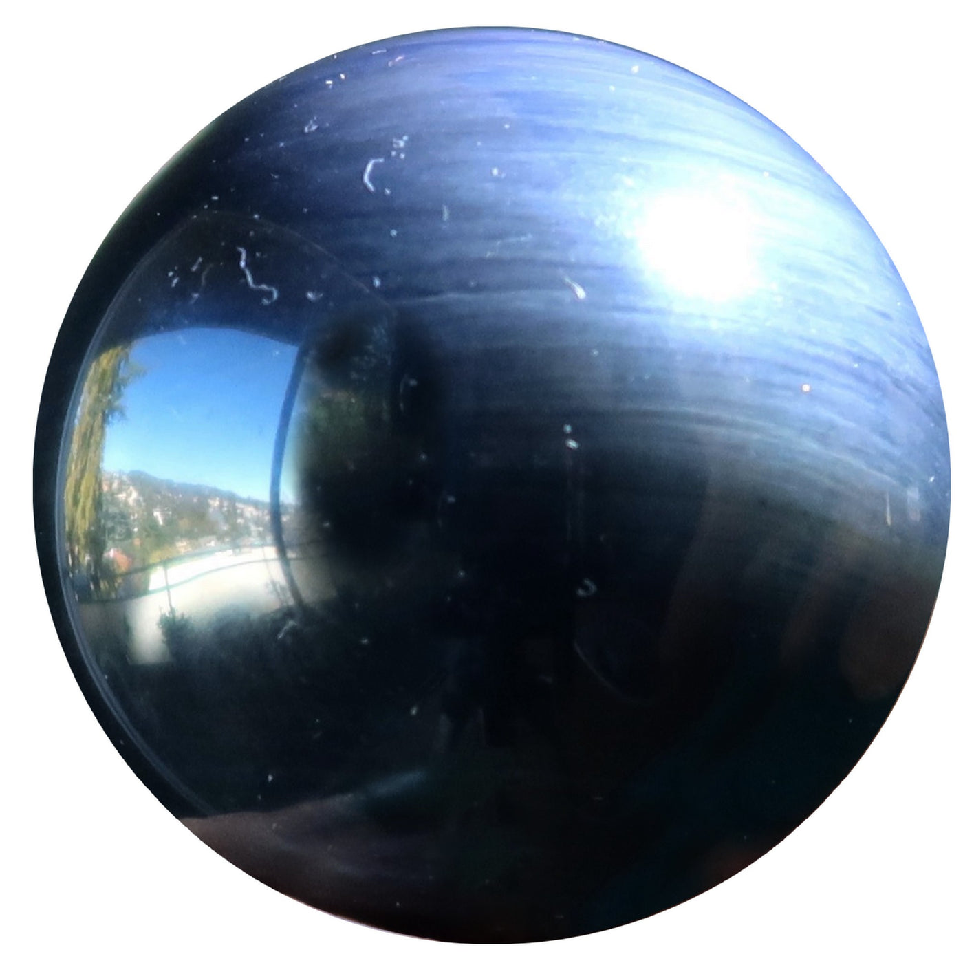 Rainbow Obsidian Sphere Angel Touch Crystal Ball — Satin Crystals