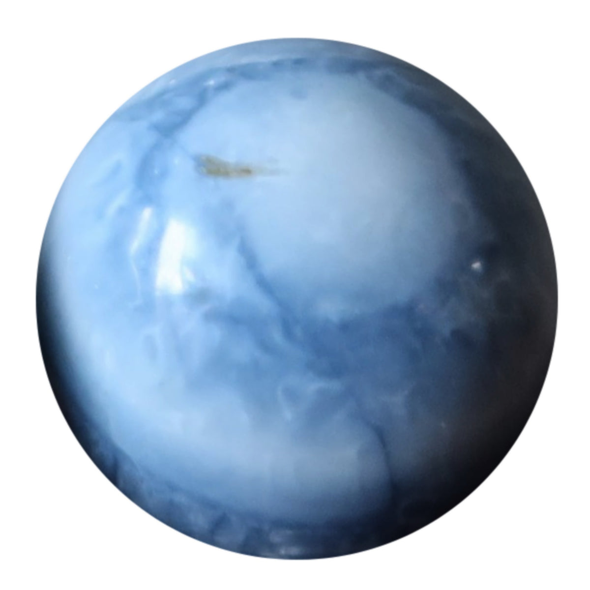 Opal Sphere Sky Blue Imagination Owyhee Crystal Ball — Satin Crystals