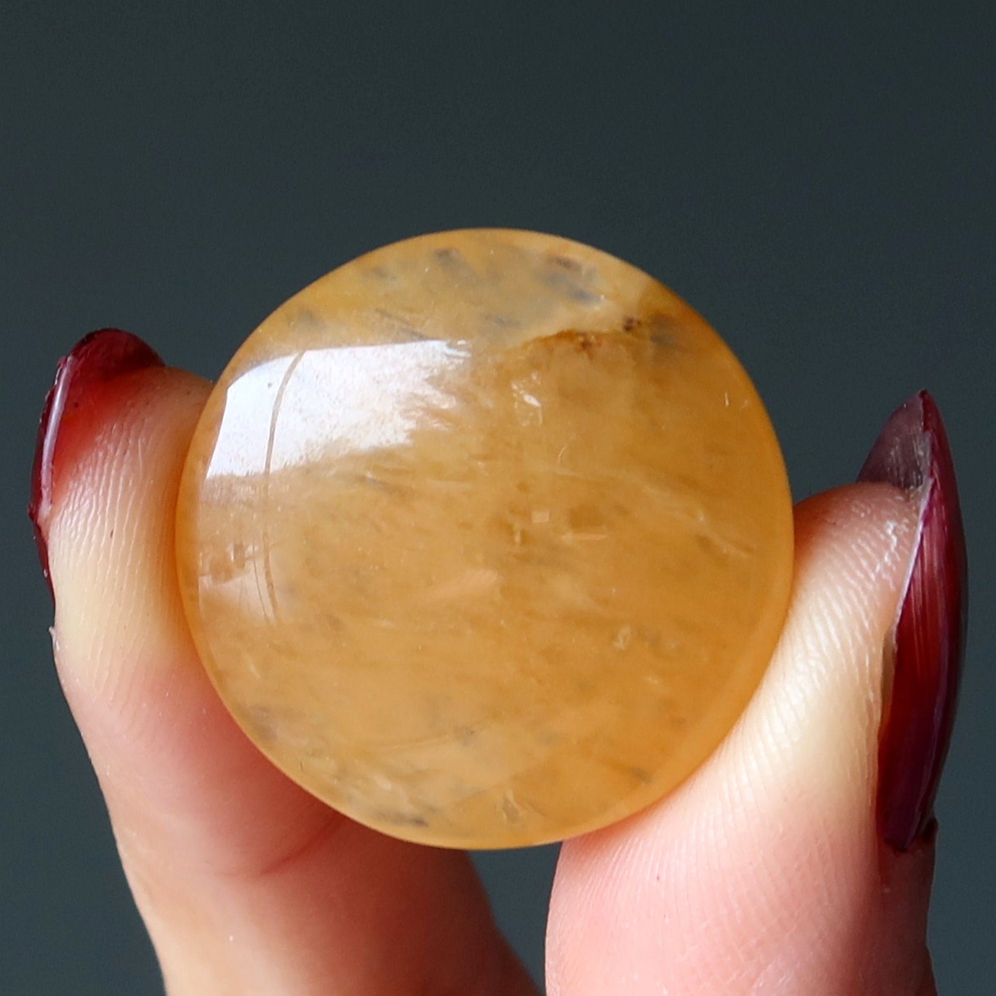 Golden Quartz Grid Crystal Solar Plexus Chakra Stone — Satin Crystals