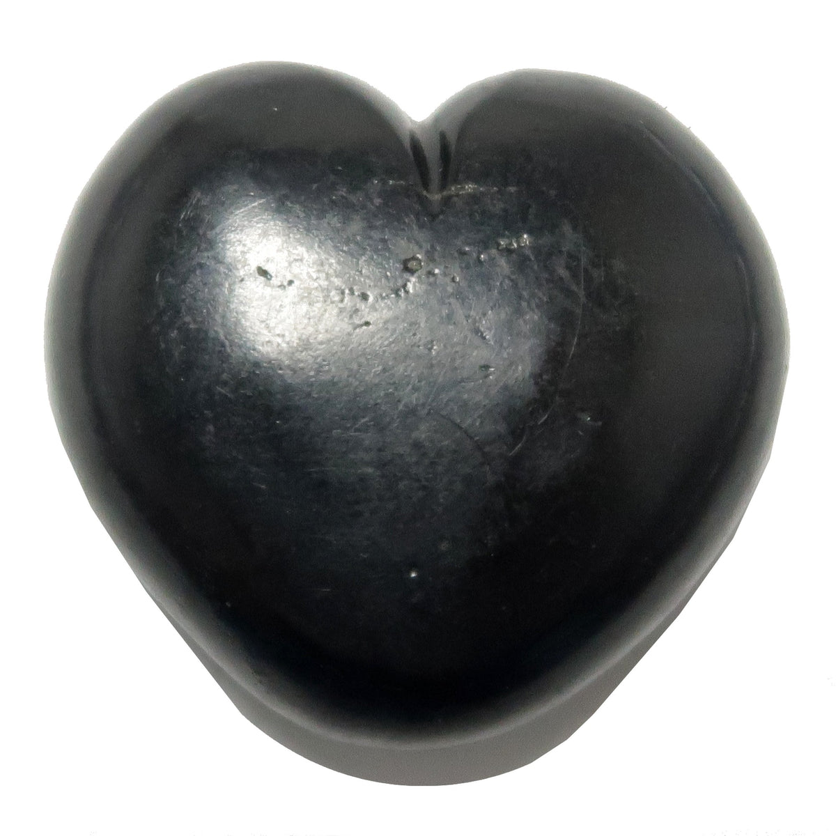 Shungite Heart of Stone Love Protection Crystal — Satin Crystals