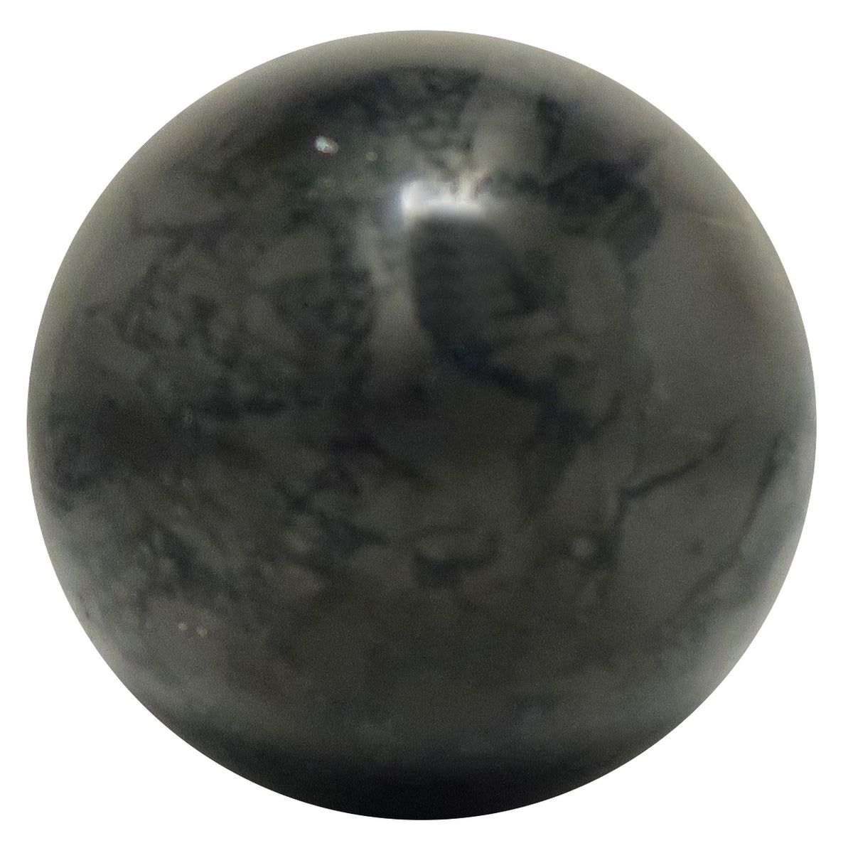 Shungite Sphere EMF Protection Crackle Crystal Ball — Satin Crystals