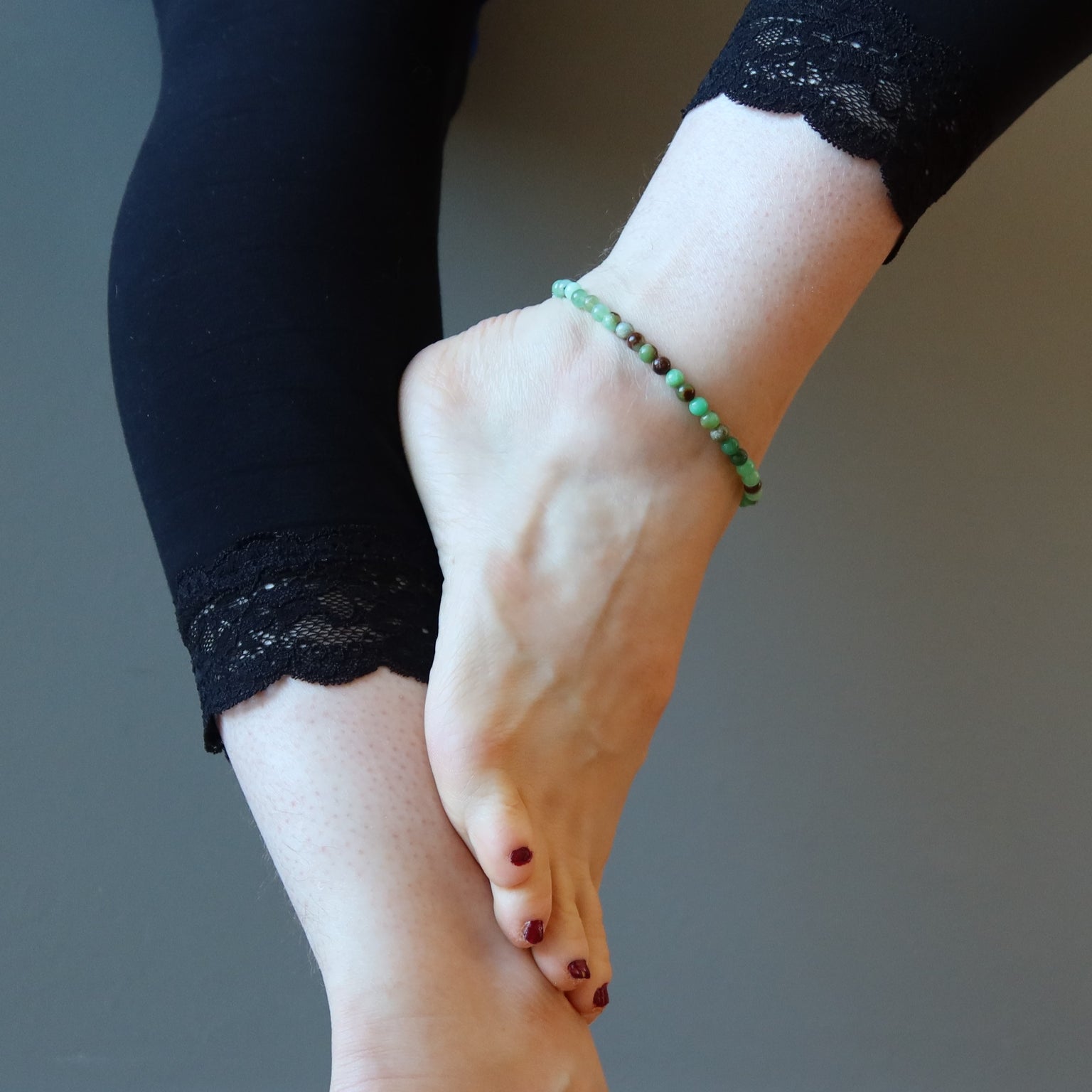 Anklet Collection - Natural Stone Ankle Bracelets - Crystal Healing ...