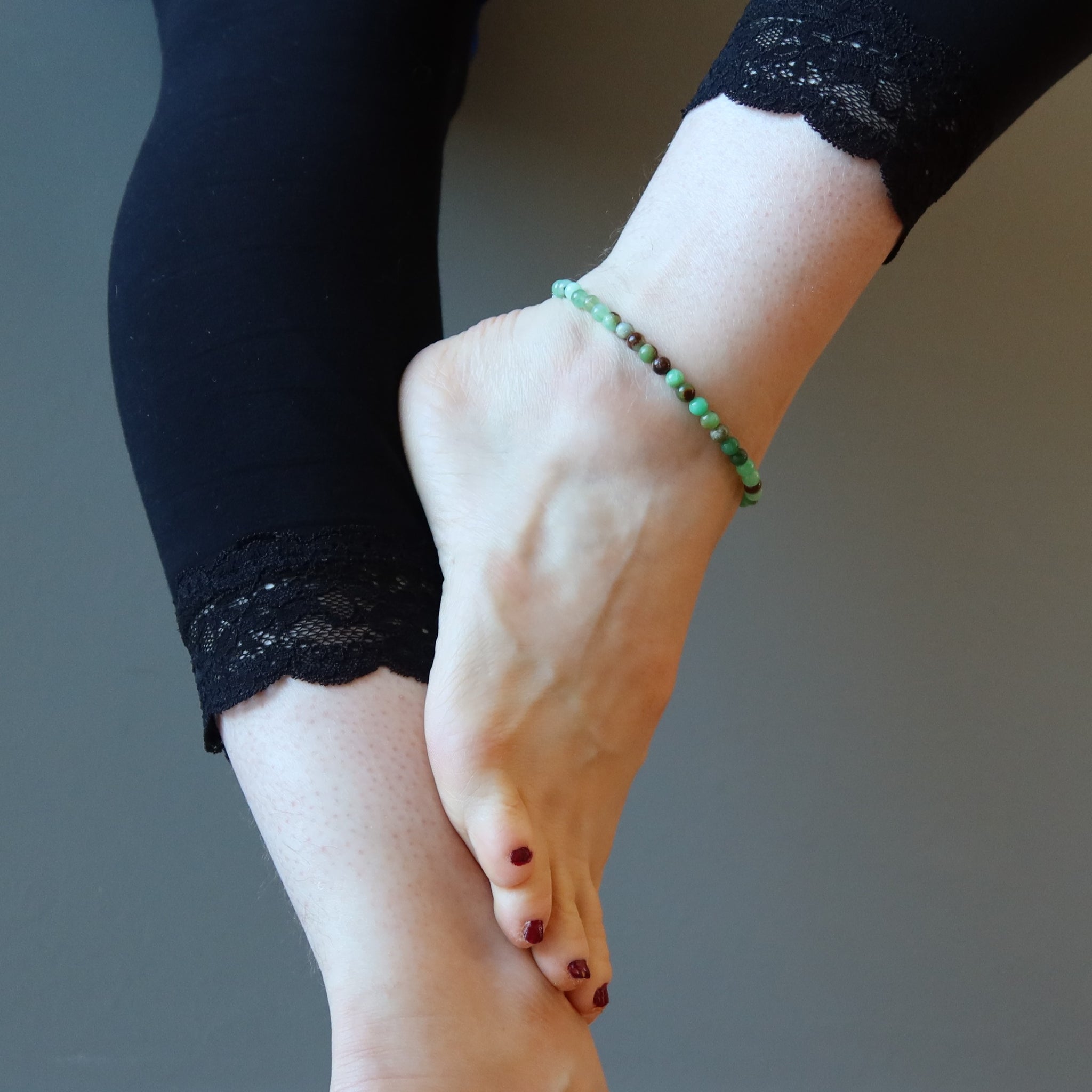 Anklet Collection - Natural Stone Ankle Bracelets - Crystal Healing ...