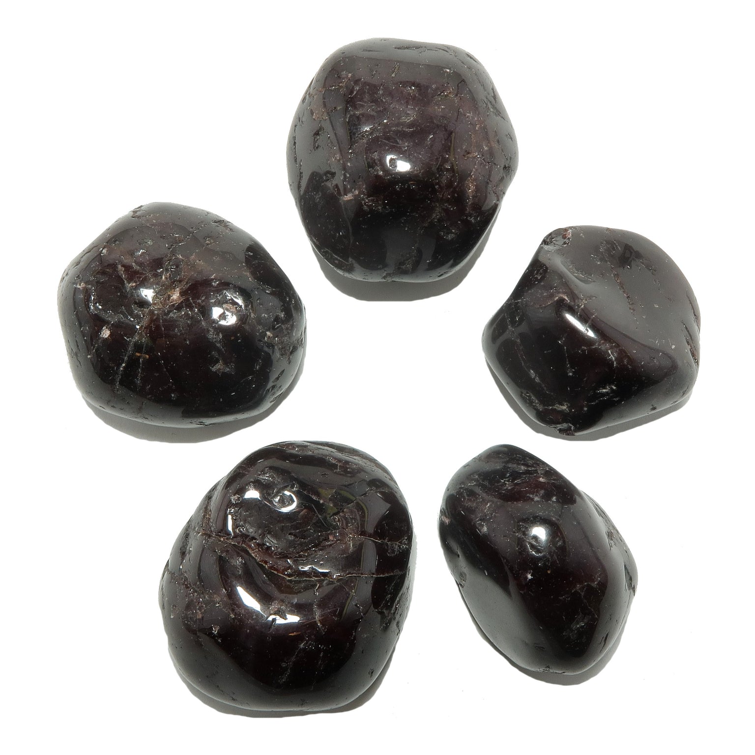 Garnet Stone Collection | Natural Gemstone Jewelry | Satin Crystals