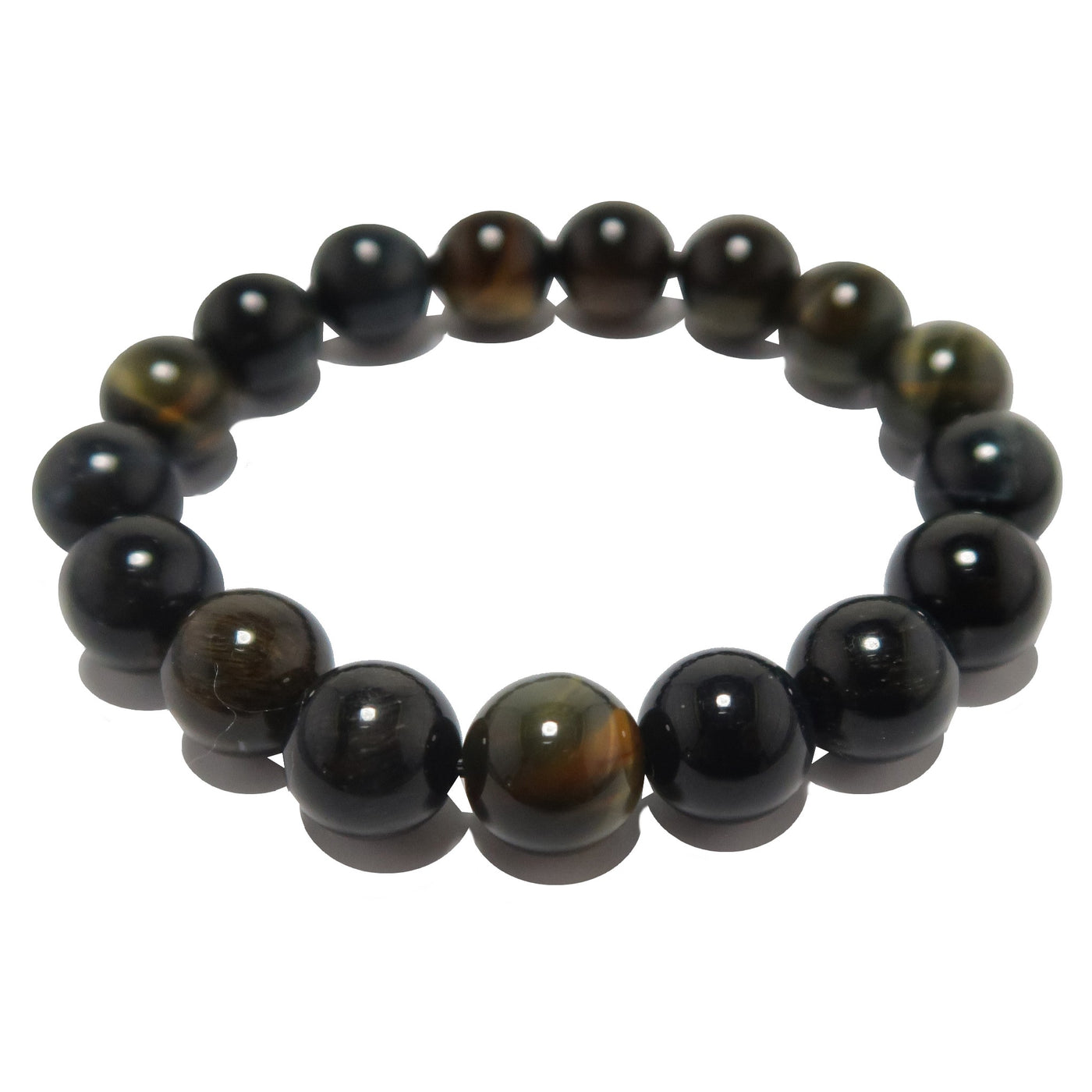 Hawks Eye Bracelet Secret Stone of Magic Spells Blue Tigers — Satin ...