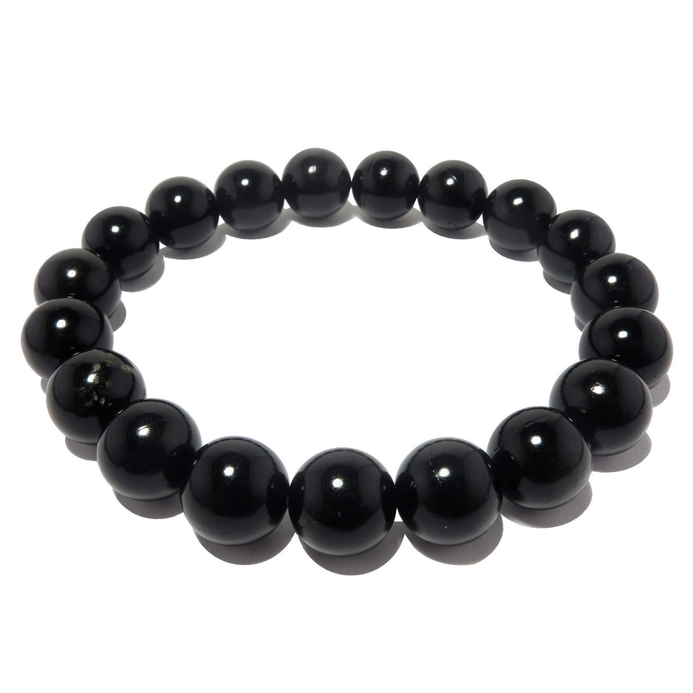 Jet Bracelet Black Azabache Protection Stone — Satin Crystals