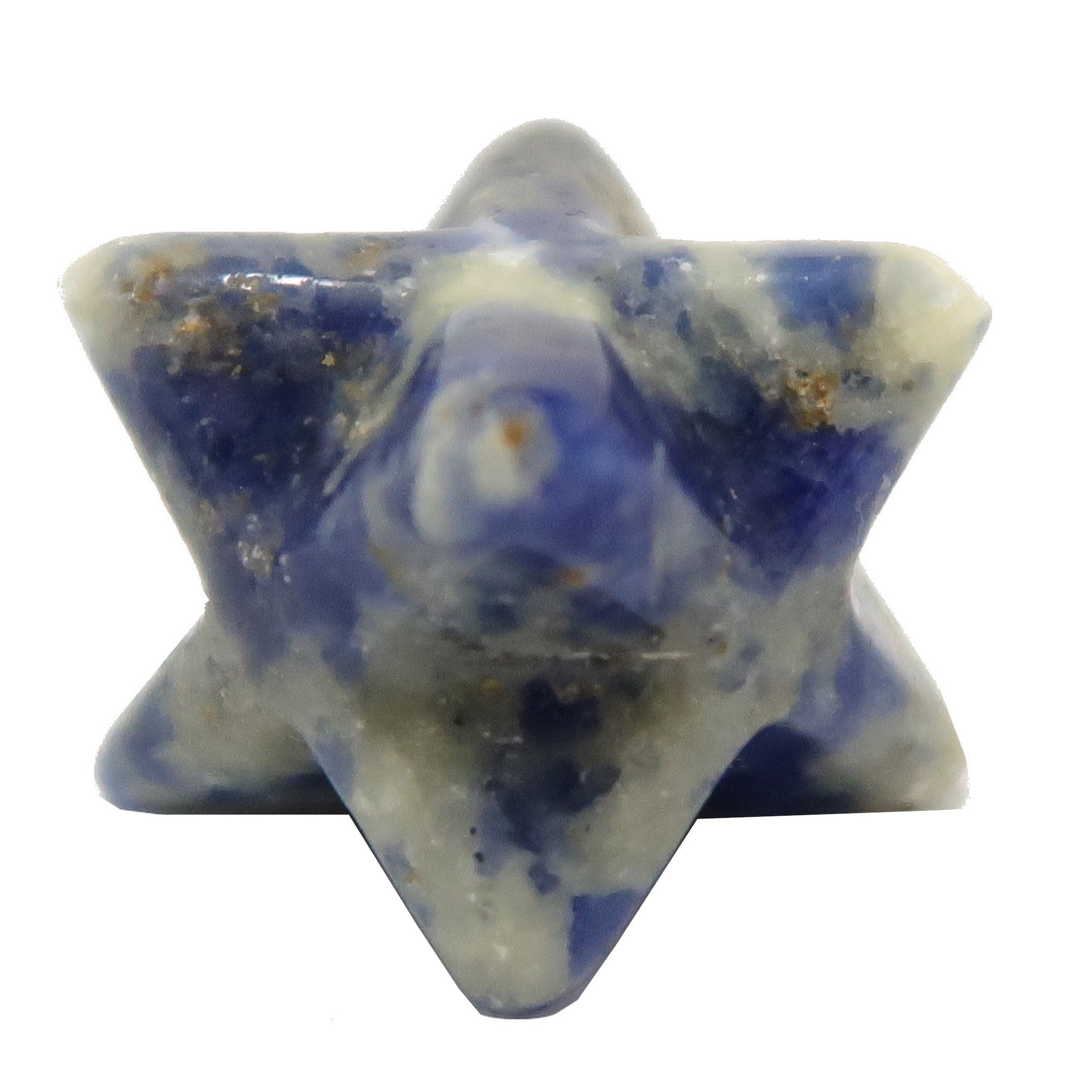 Lapis Merkaba Night Star Gazing Third Eye Stone — Satin Crystals