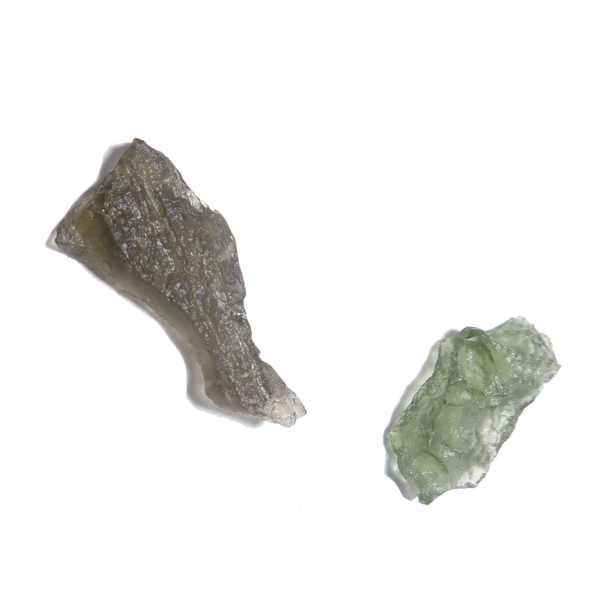Moldavite Green Tektite My Mini Martian Alien Gem — Satin Crystals