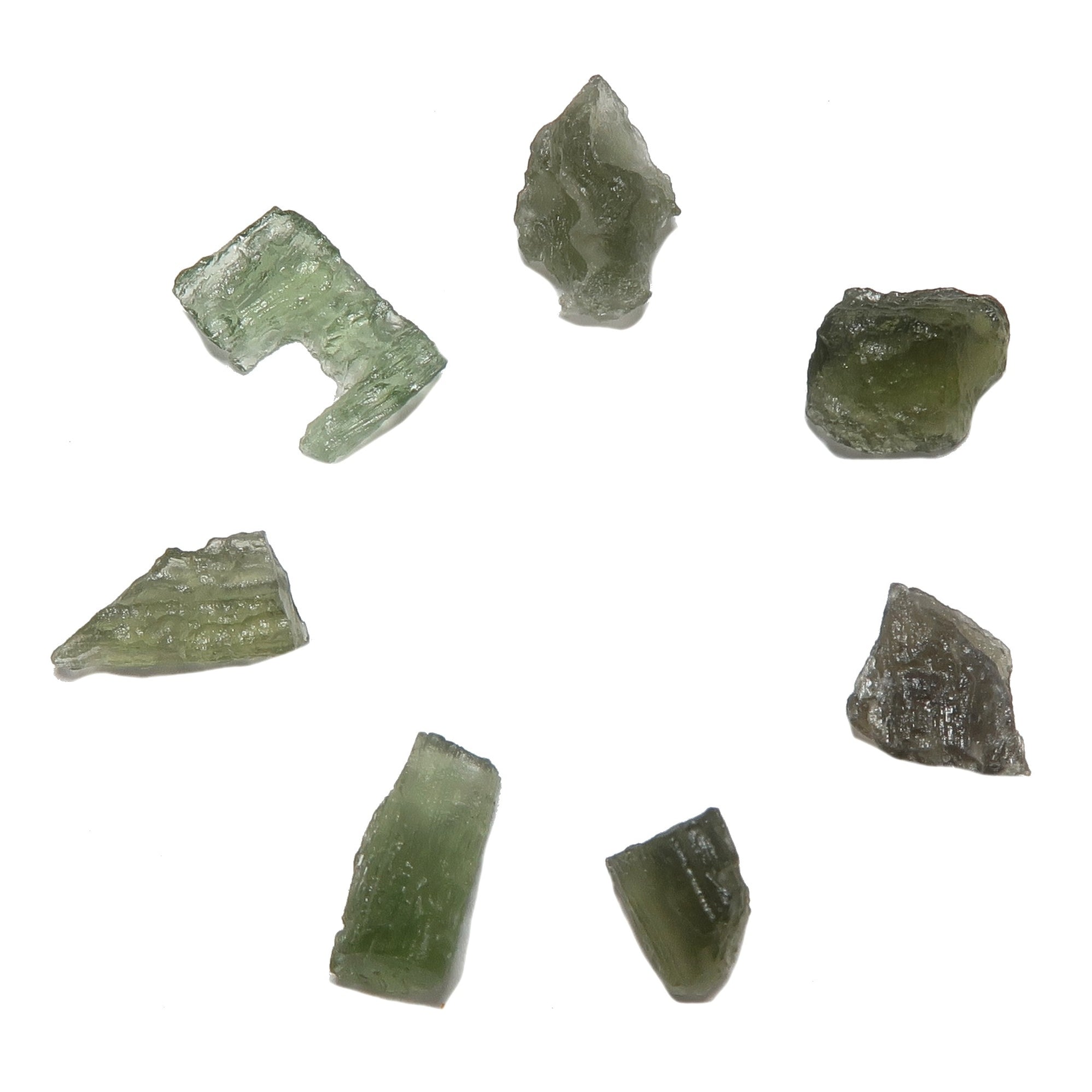 Moldavite Meteorites - Shop Real Gemstones & Jewelry - Satin Crystals