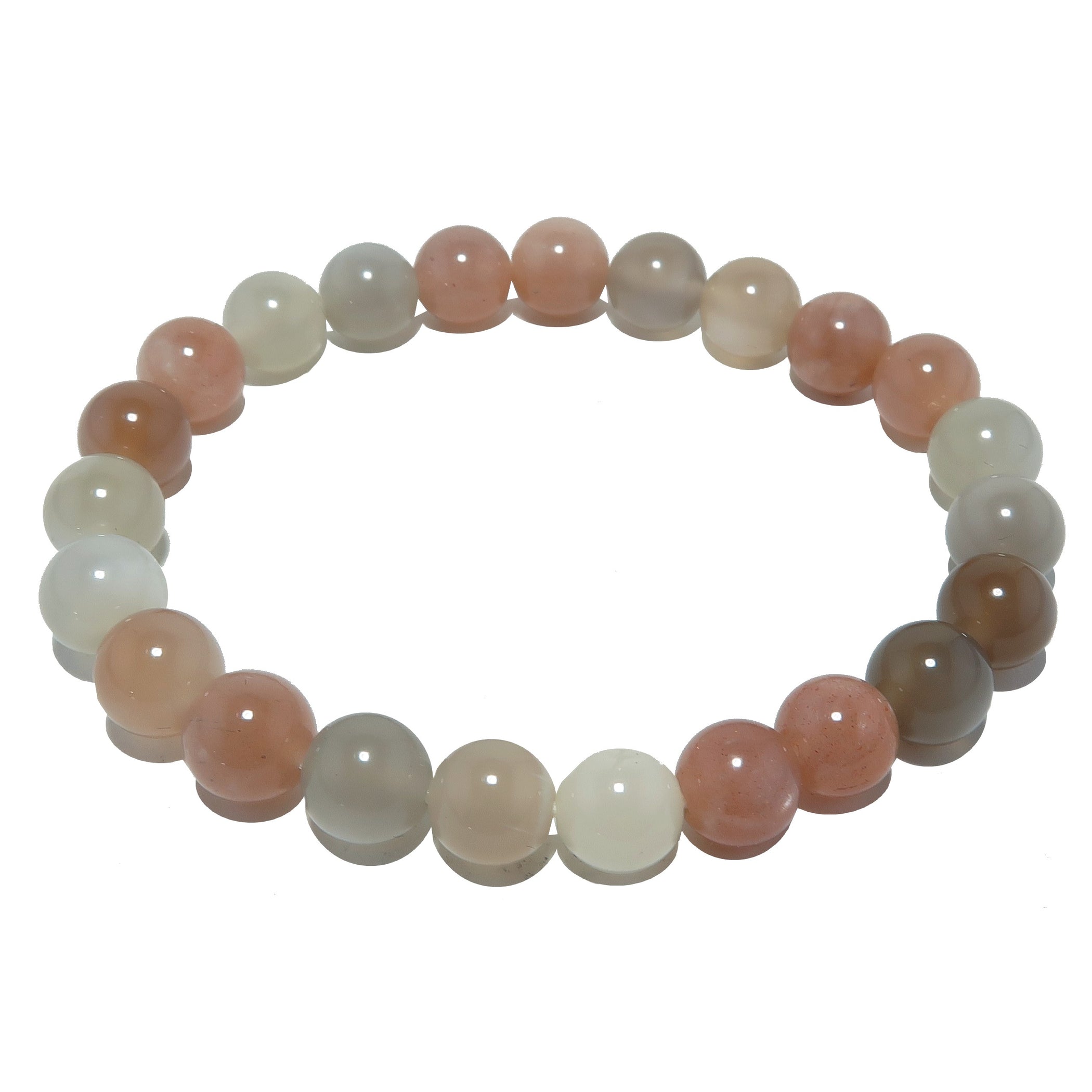 Moonstone Bracelet Timeless Sheen — Satin Crystals