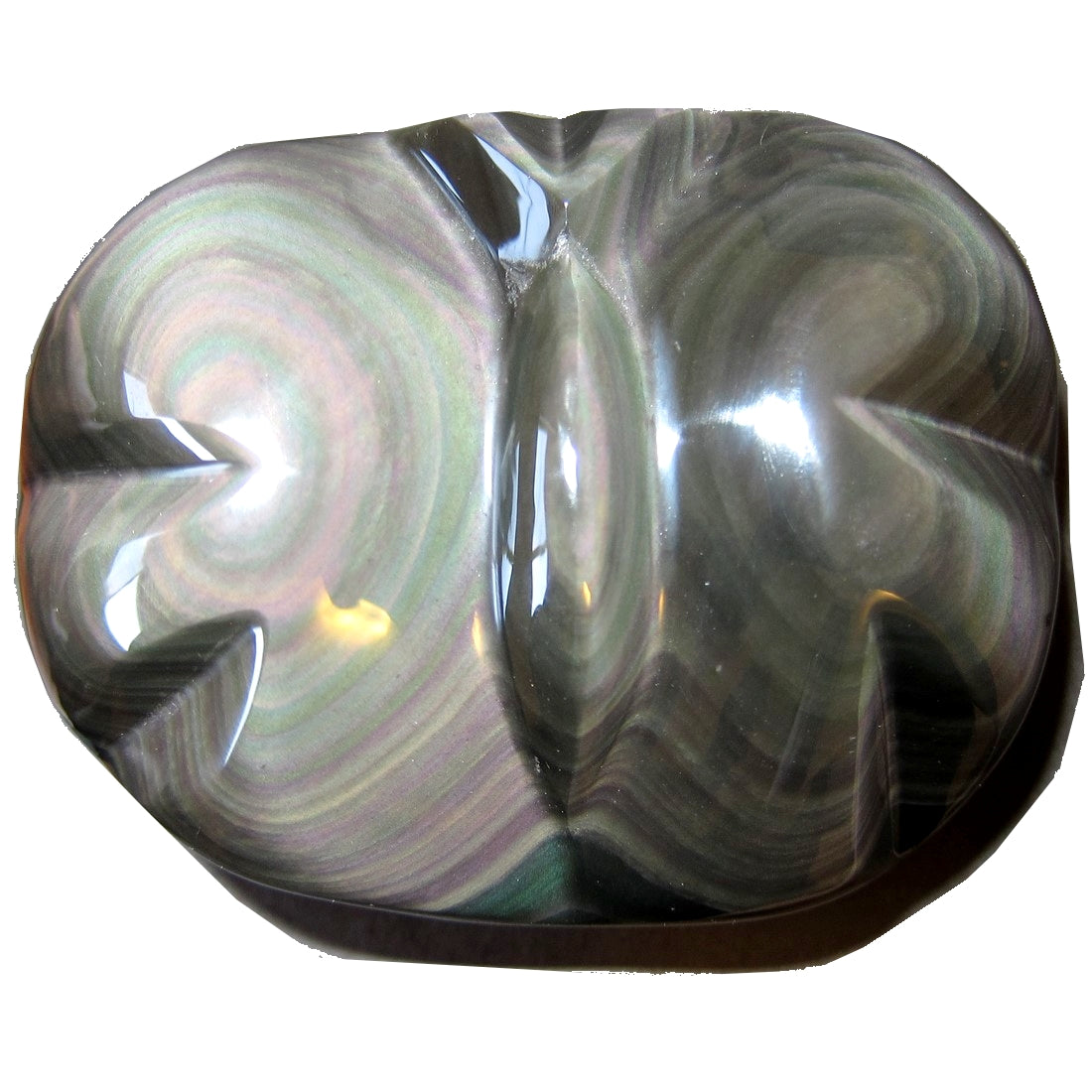 Rainbow Obsidian Butterfly Jewel of the Sky Protection Stone — Satin ...