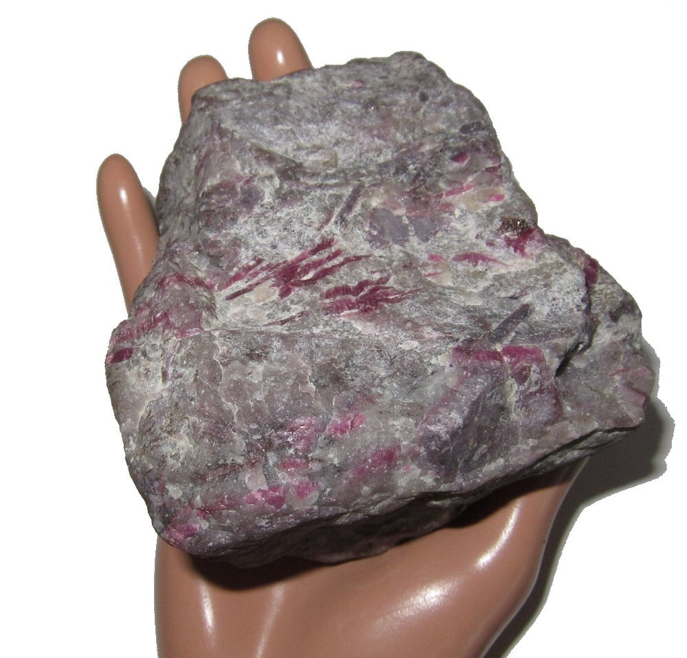 Ruby Raw Gemstone Cluster Red Lepidolite Crystal Spiritual Stone Love ...