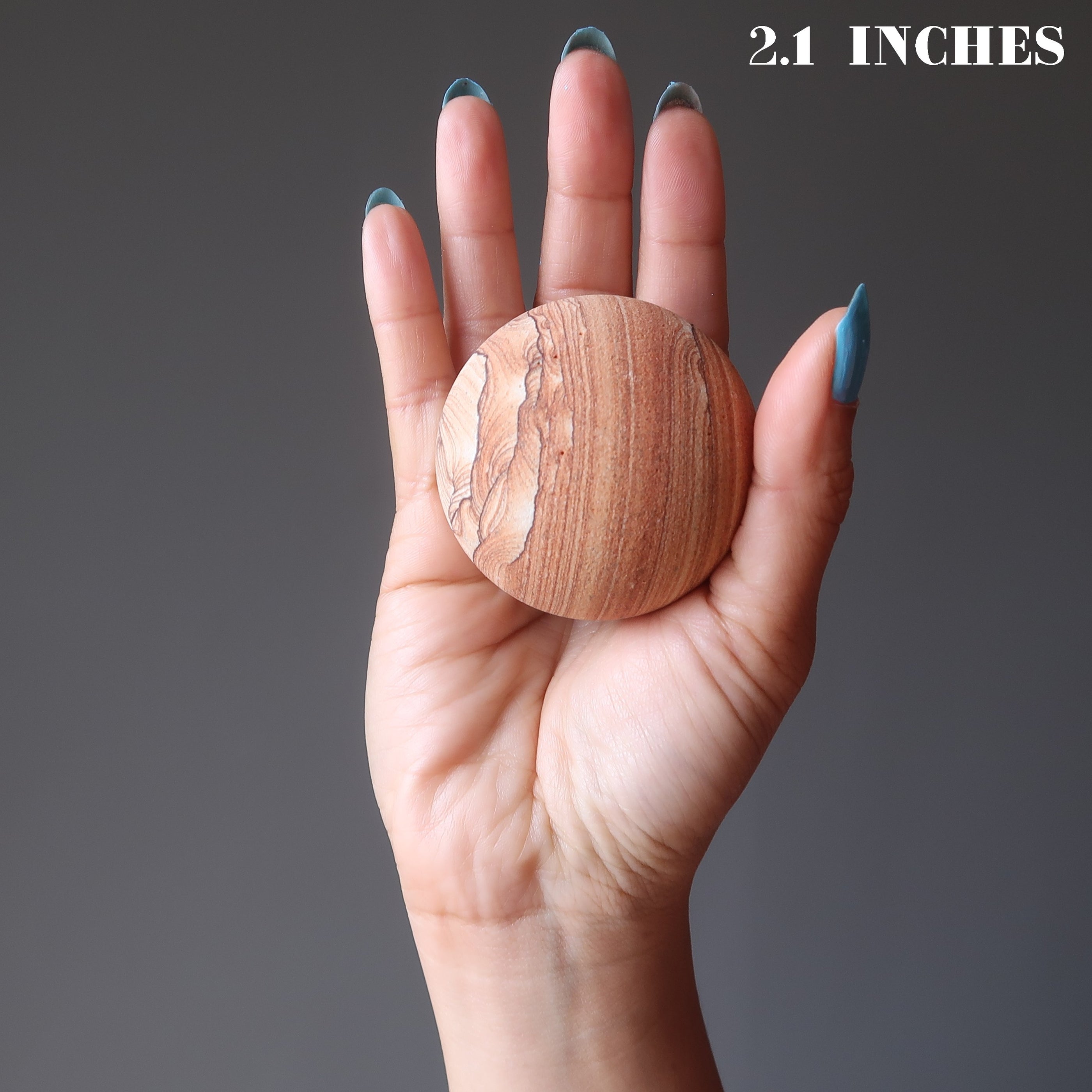 Sandstone Sphere Desert Sunrise Crystal Ball — Satin Crystals